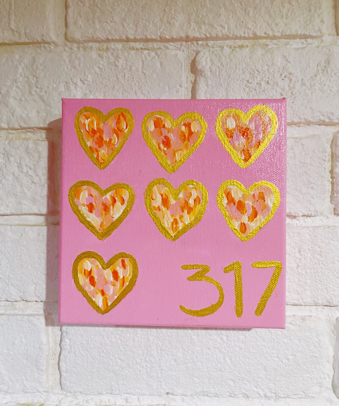 Custom Dorm Room Number Art - Etsy