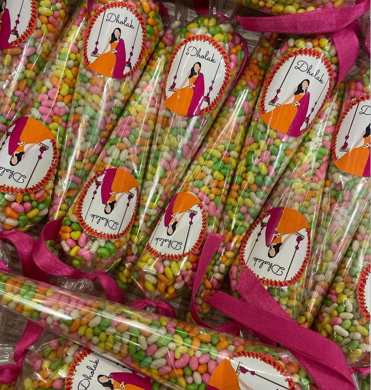 Fennel Sweet Cone Favours for Desi Weddings | Mehendi & Dholki Party ...