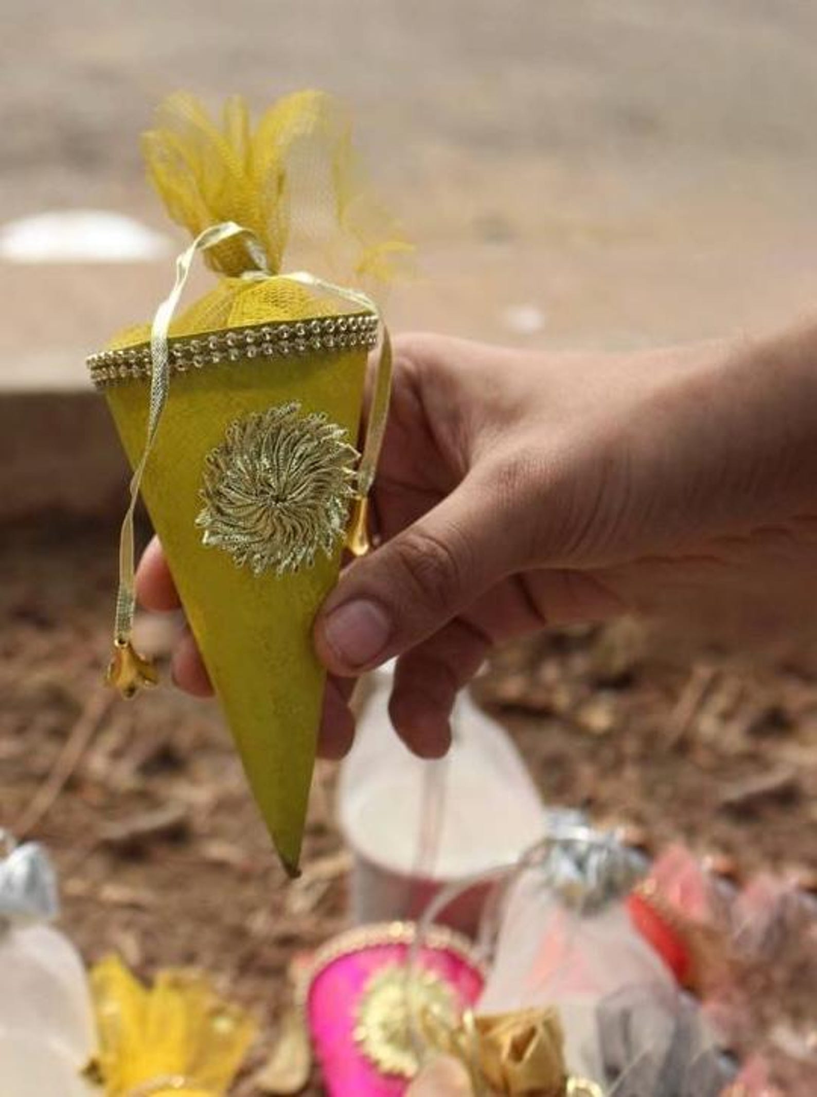 Mehendi Party Favor Cones: Desi Wedding Keepsakes - Etsy