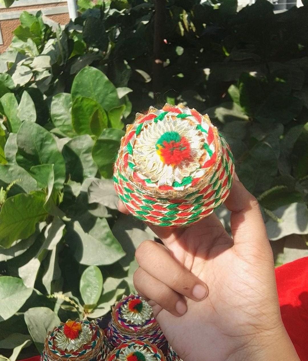 Dhol Shaped Matki Mehendi Favours,desi Wedding Favours, Bidh Matkis ...