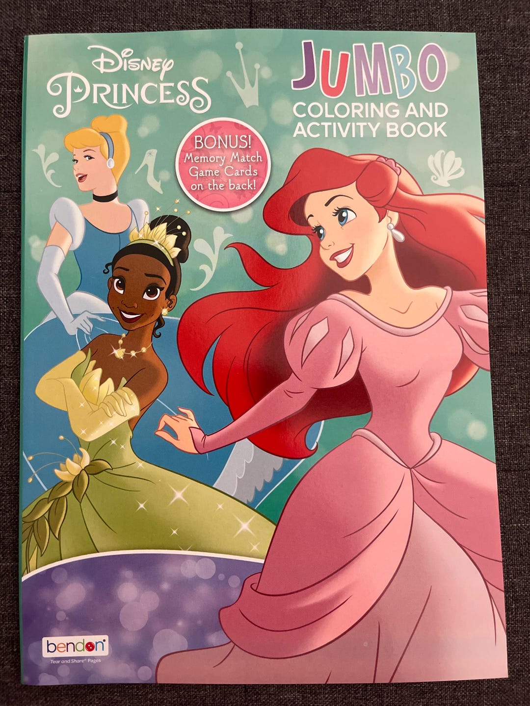 Disney Princess Jumbo Coloring and Activity Book Puzzles, Games, and ...