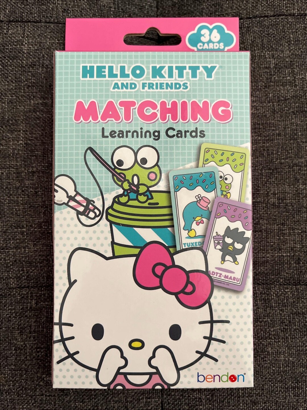 Hello Kitty Memory Match Learning Game Sanrio - Keroppi Chococat Little ...