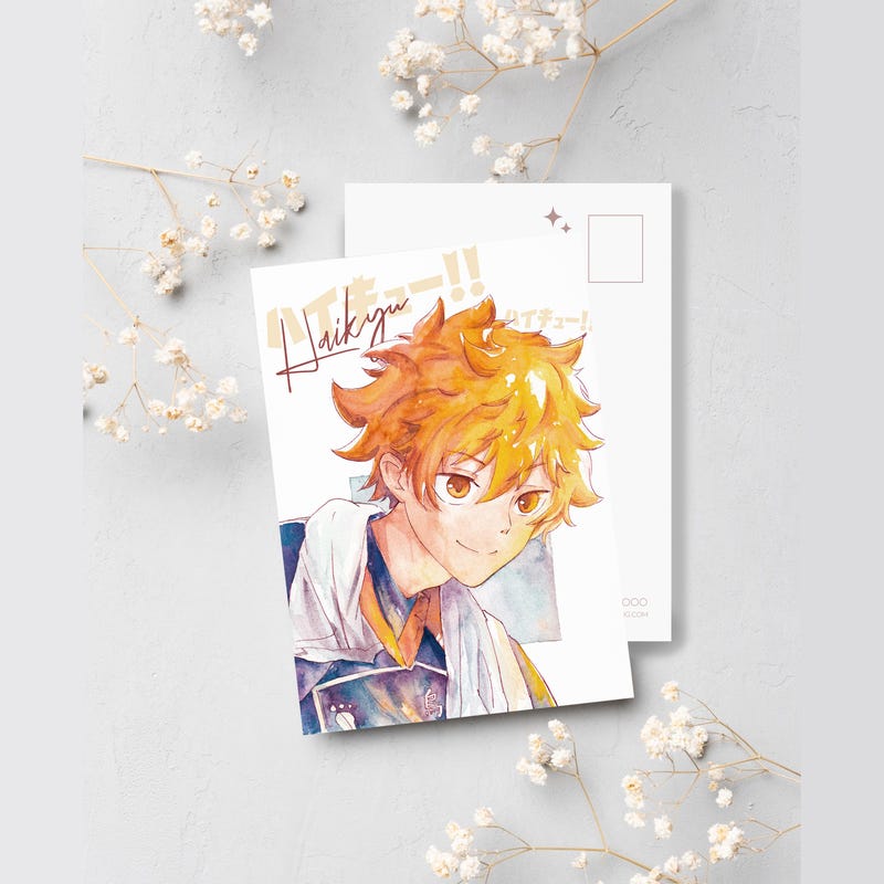 Postcard Haikyuu - Etsy