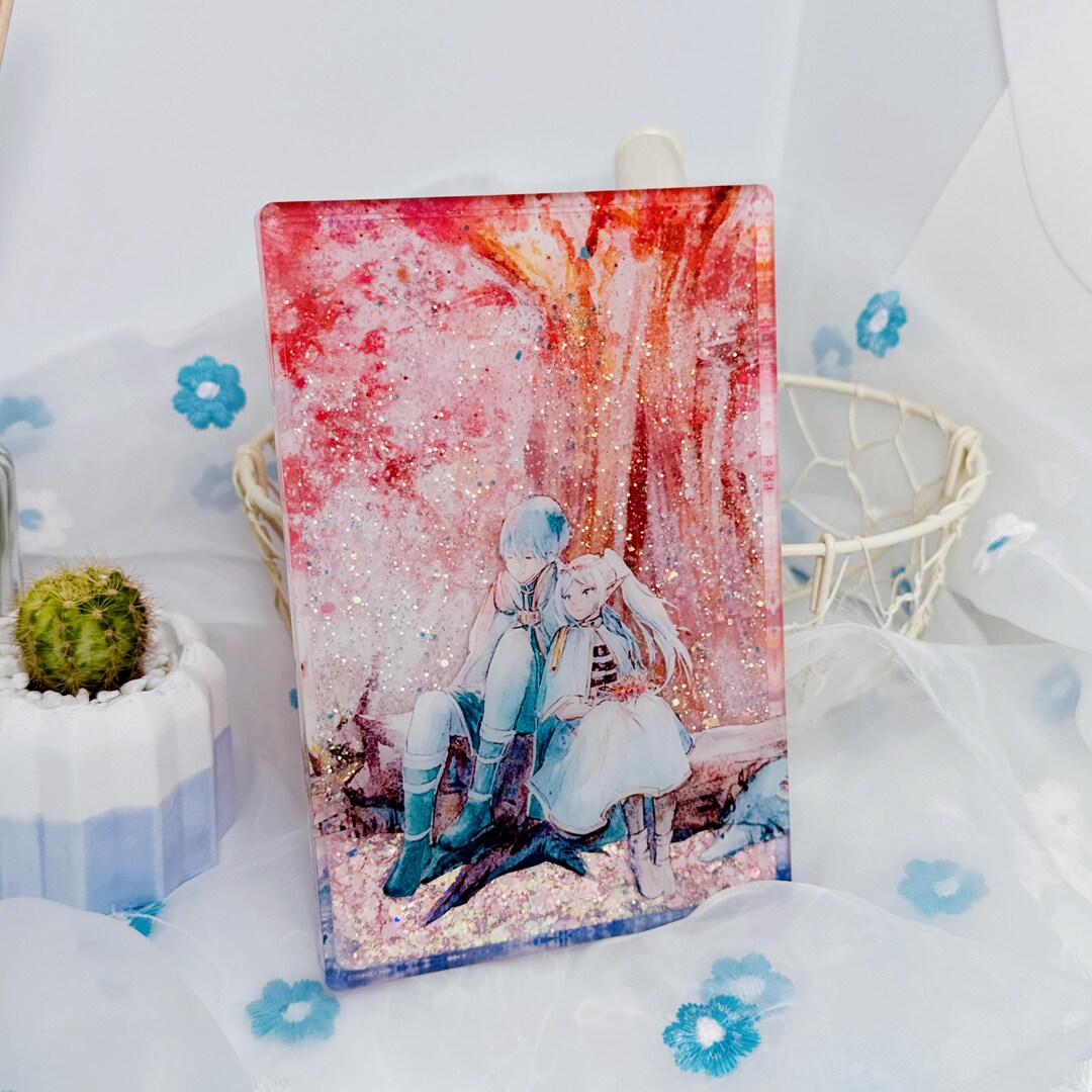 Anime Moving Sand Art - (frieren and Himmel) - Etsy