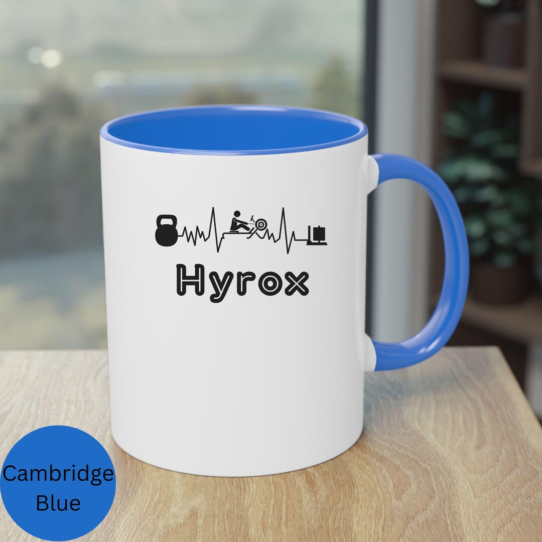 Coffee Mug, Hyrox Heartline, Vintage, Hyrox Participant, Hyrox Mug ...