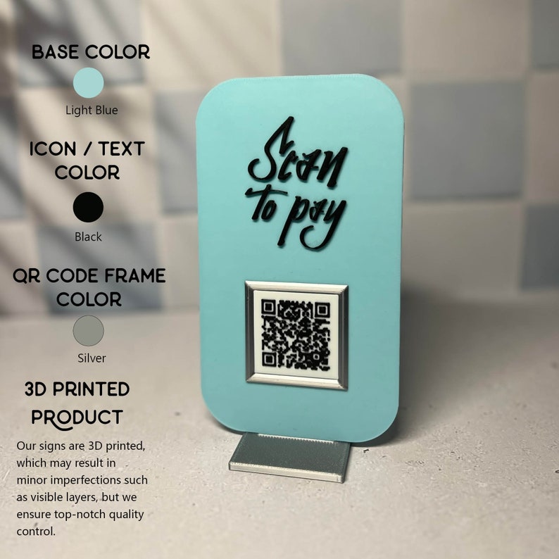 QR Code Sign 1 Icon I Eco-friendly Social Media Sign I Google Review ...