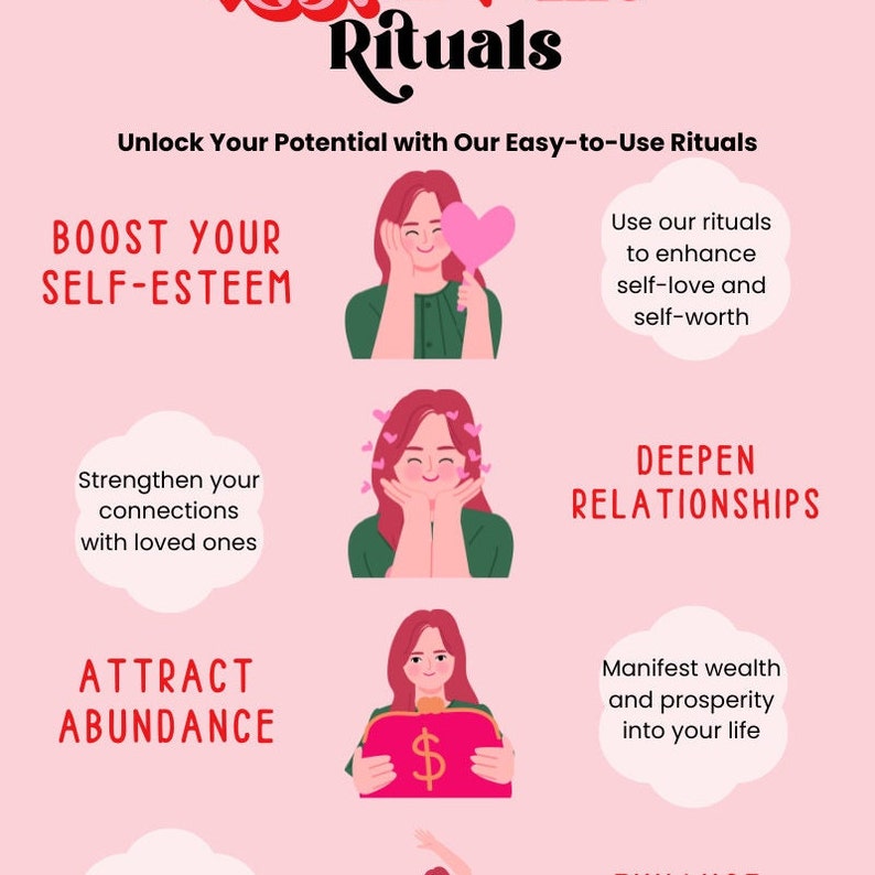 Love RITUAL for Family & FRIENDSHIP, Printable Spell, Affirmation ...