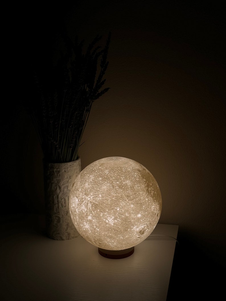 Moon Lamp Large - Etsy