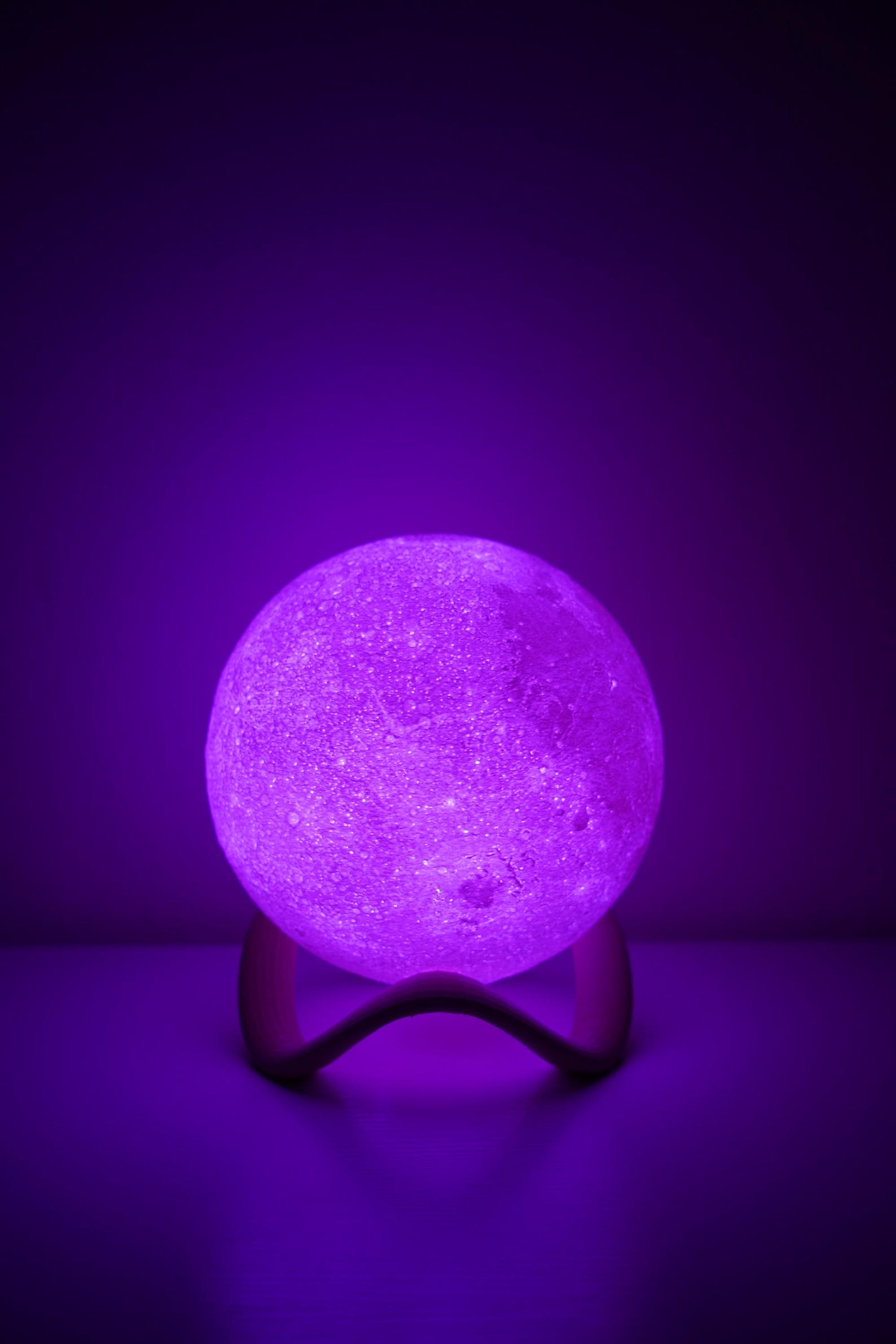 Multicolor Moon Lamp - Etsy