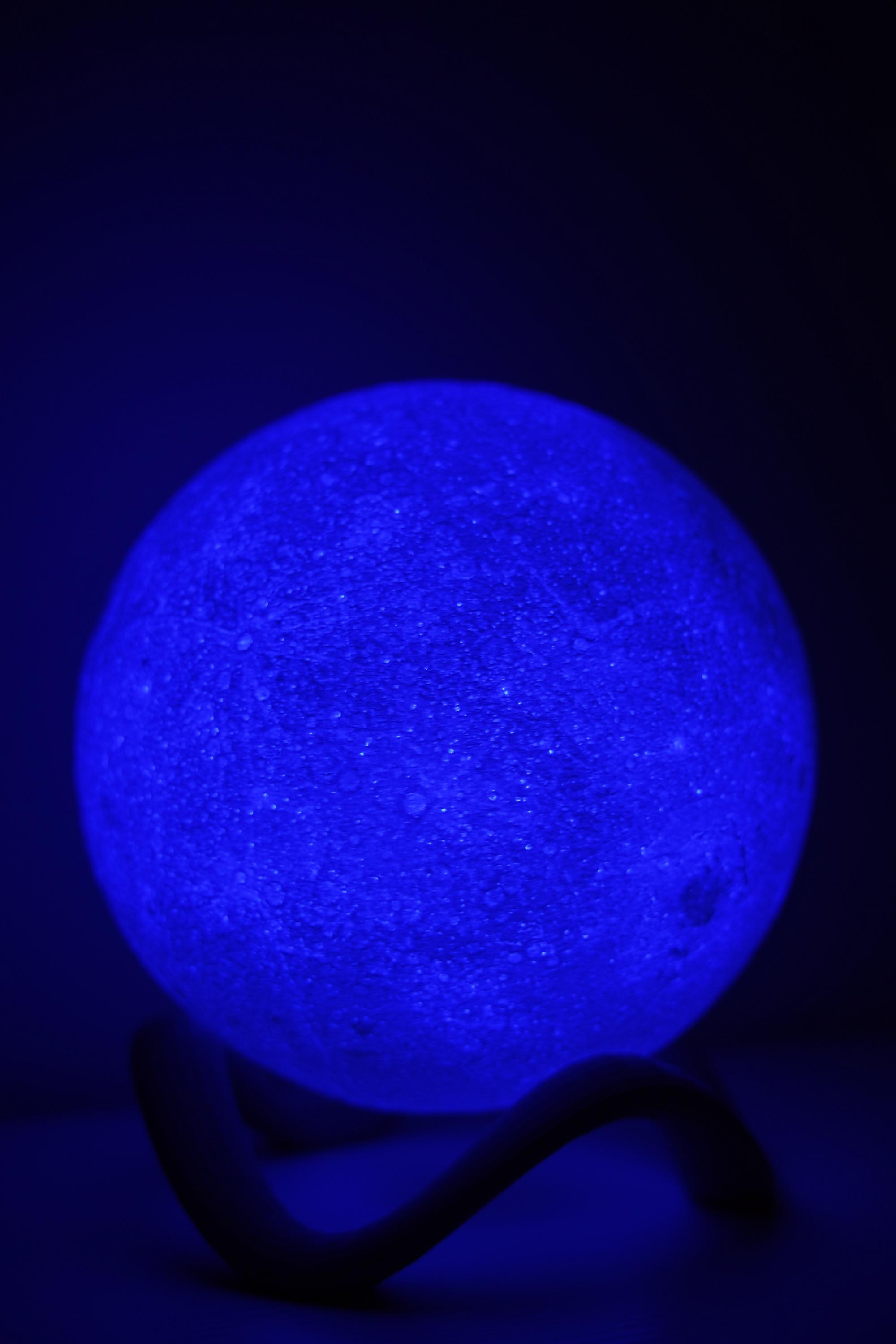 Multicolor Moon Lamp - Etsy