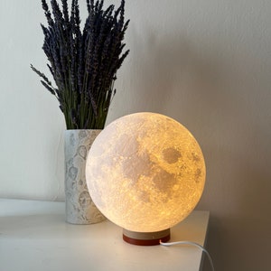 Moon Lamp Large - Etsy