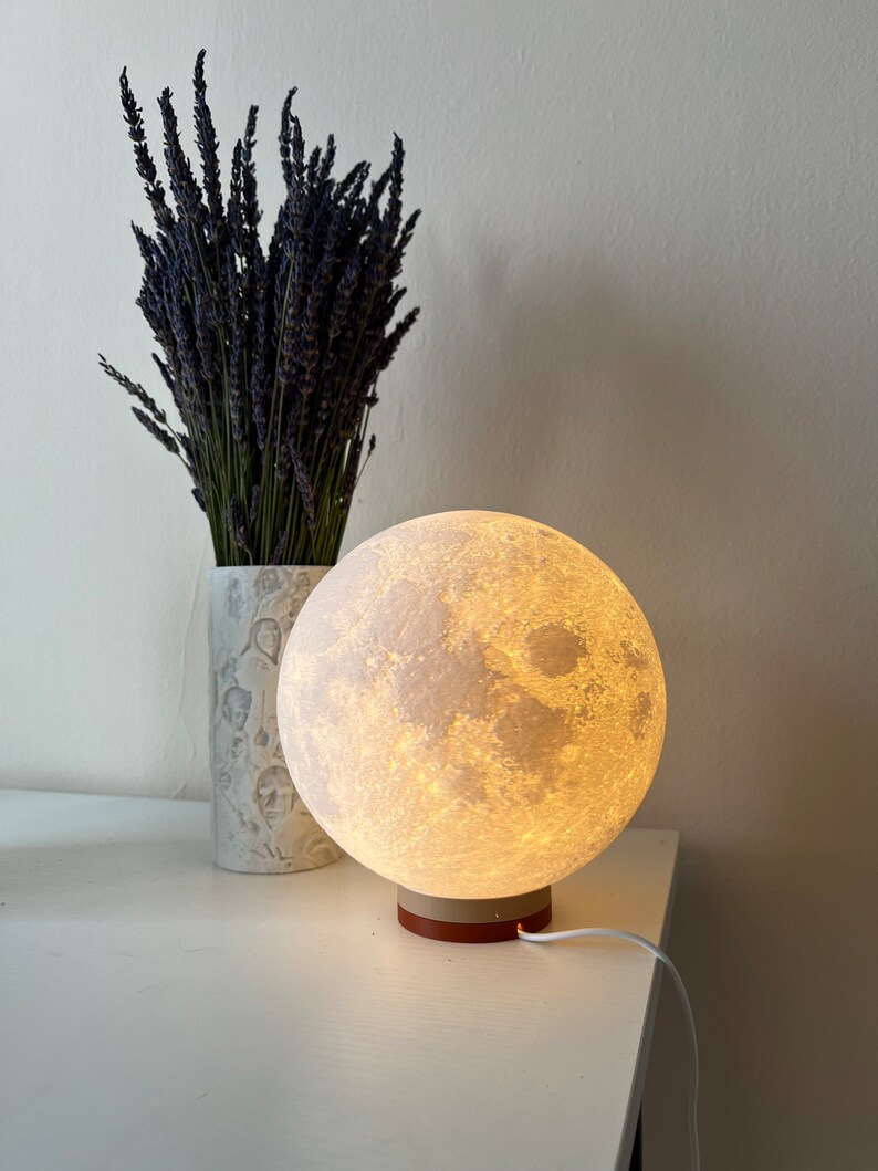 Moon Lamp Large - Etsy