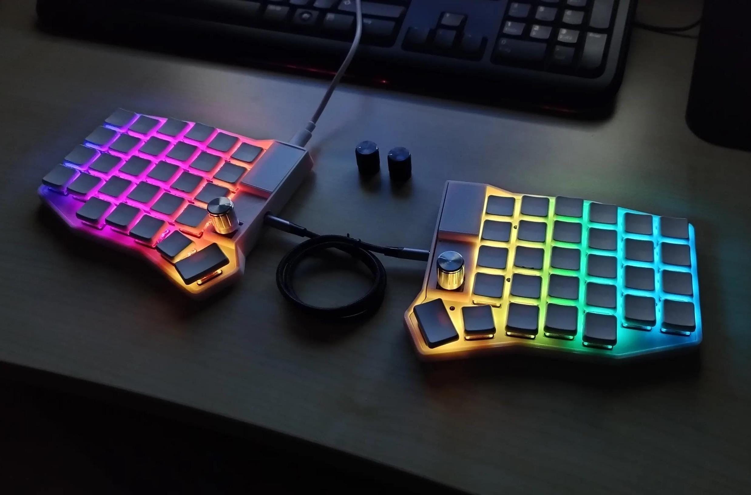 Split Keyboard Sofle Ergonomische Tastatur Mit 58 Tasten - Etsy