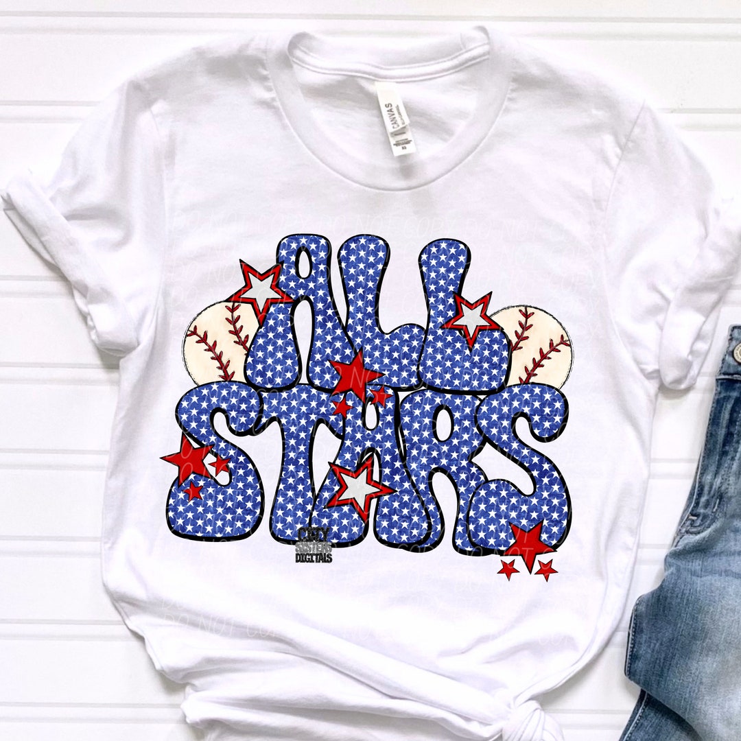 BASEBALL ALL STARS Png, Baseball Png, Baseball All Stars Digital for ...