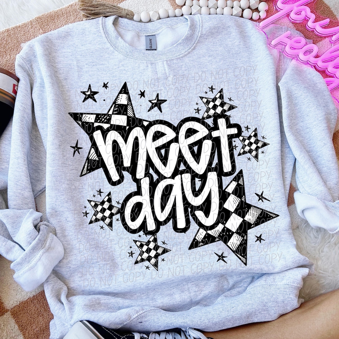 MEET DAY Png, Swim Meet Png, Track Meet Day Digital for Sublimation ...