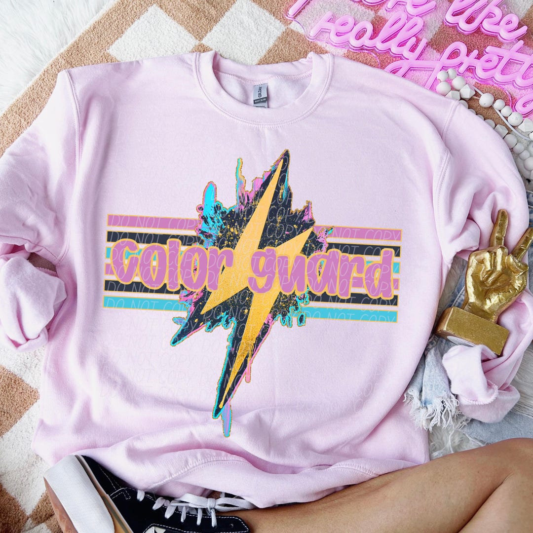 COLOR GUARD Png, Color Guard Mom Digital for Sublimation & Dtf, Color ...