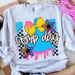 CHEER COMP DAY Png, Cheer Sleeve Png, Cheer Digital for Sublimation ...