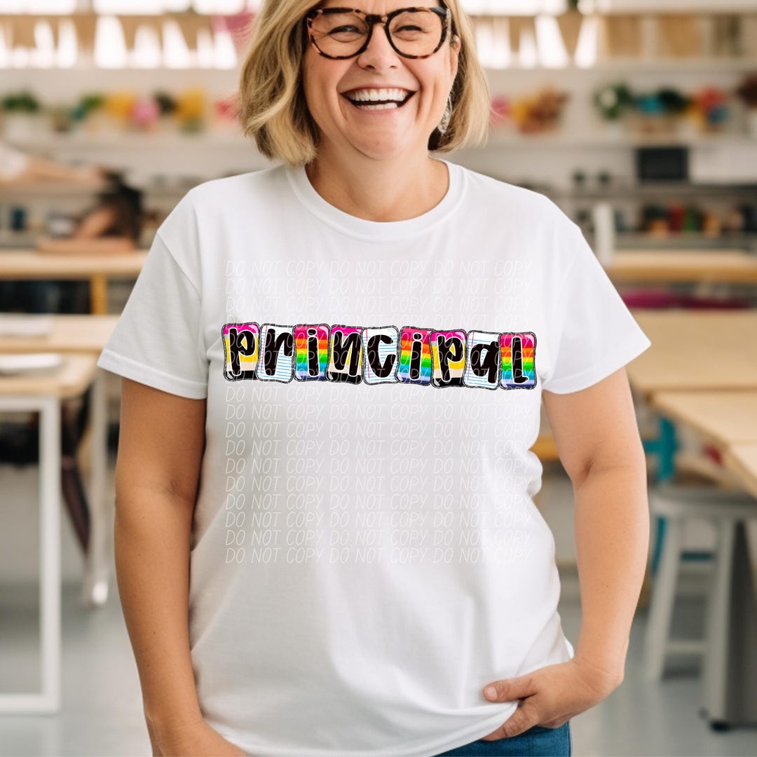 PRINCIPAL Png, Principal Digital for Sublimation and Dtf, School Career ...