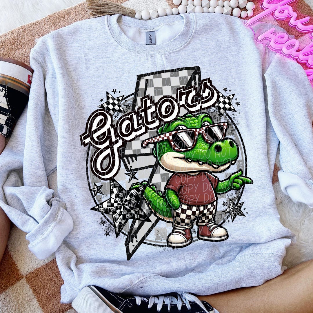 GATORS Png, Gators School Spirit Digital for Sublimation & Dtf Png ...