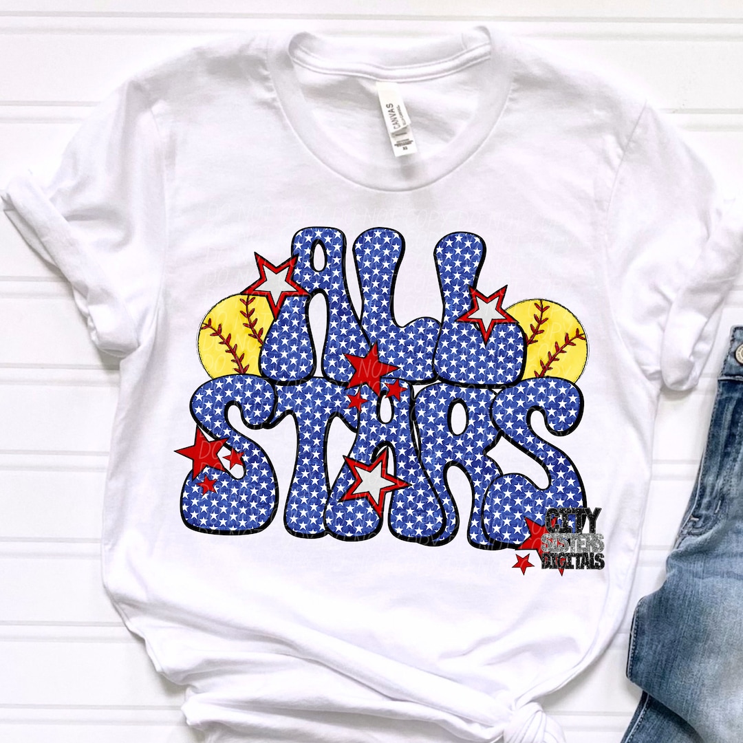 SOFTBALL ALL STARS Png, Softball Png, Softball All Stars Digital for ...