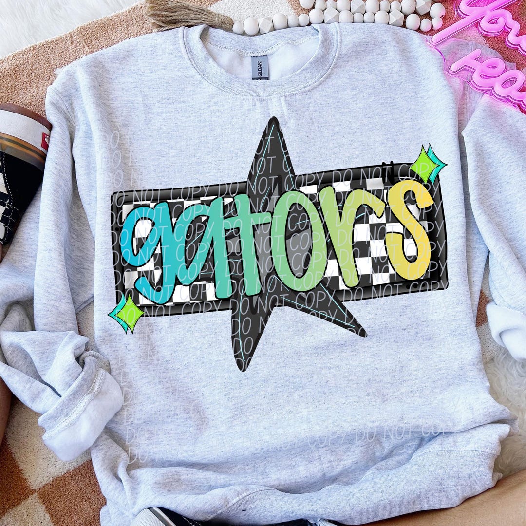 GATORS Png, Gators Digital for Sublimation & Dtf, Retro School Spirit ...