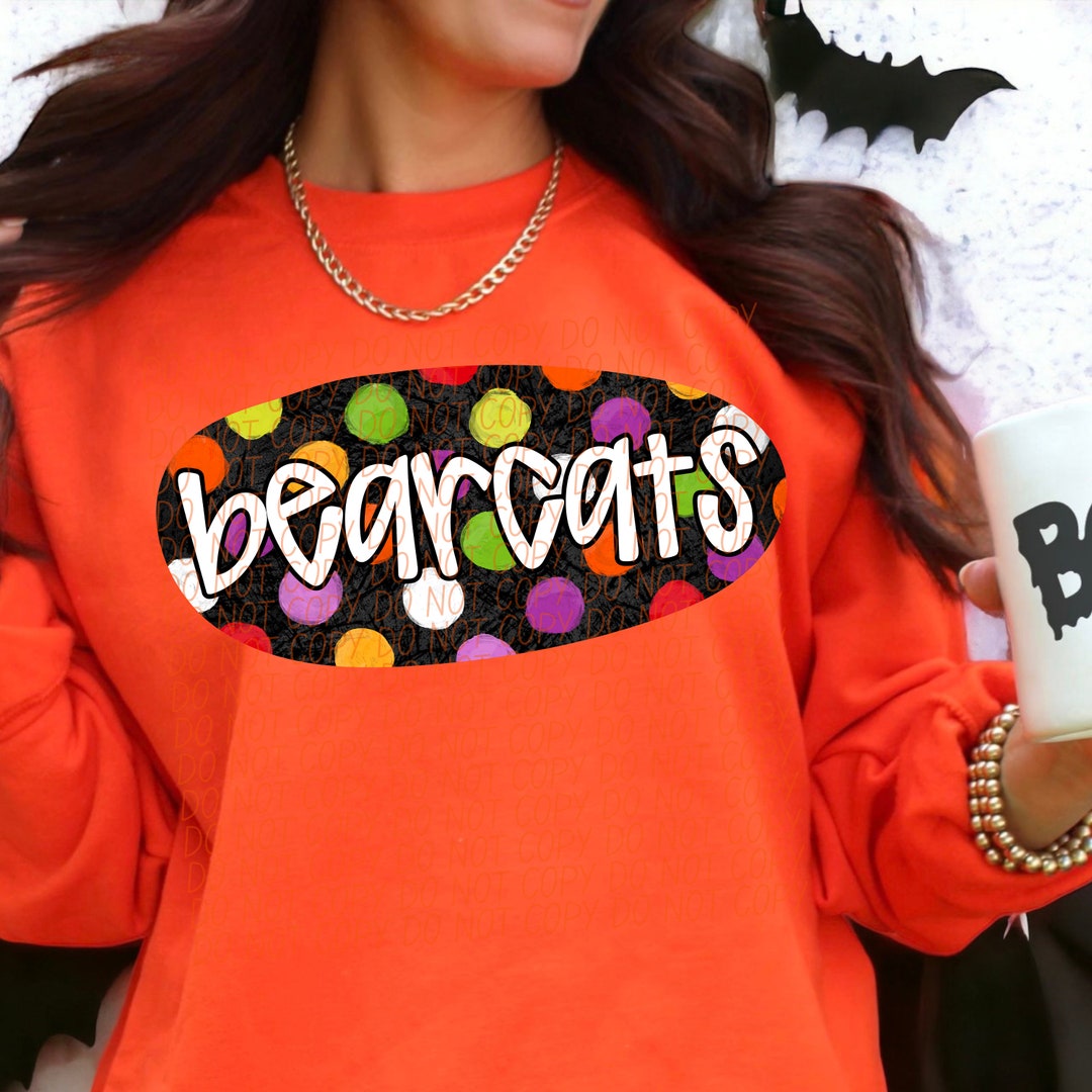 BEARCATS HALLOWEEN SCHOOL Spirit Digital for Sublimation & Dtf ...