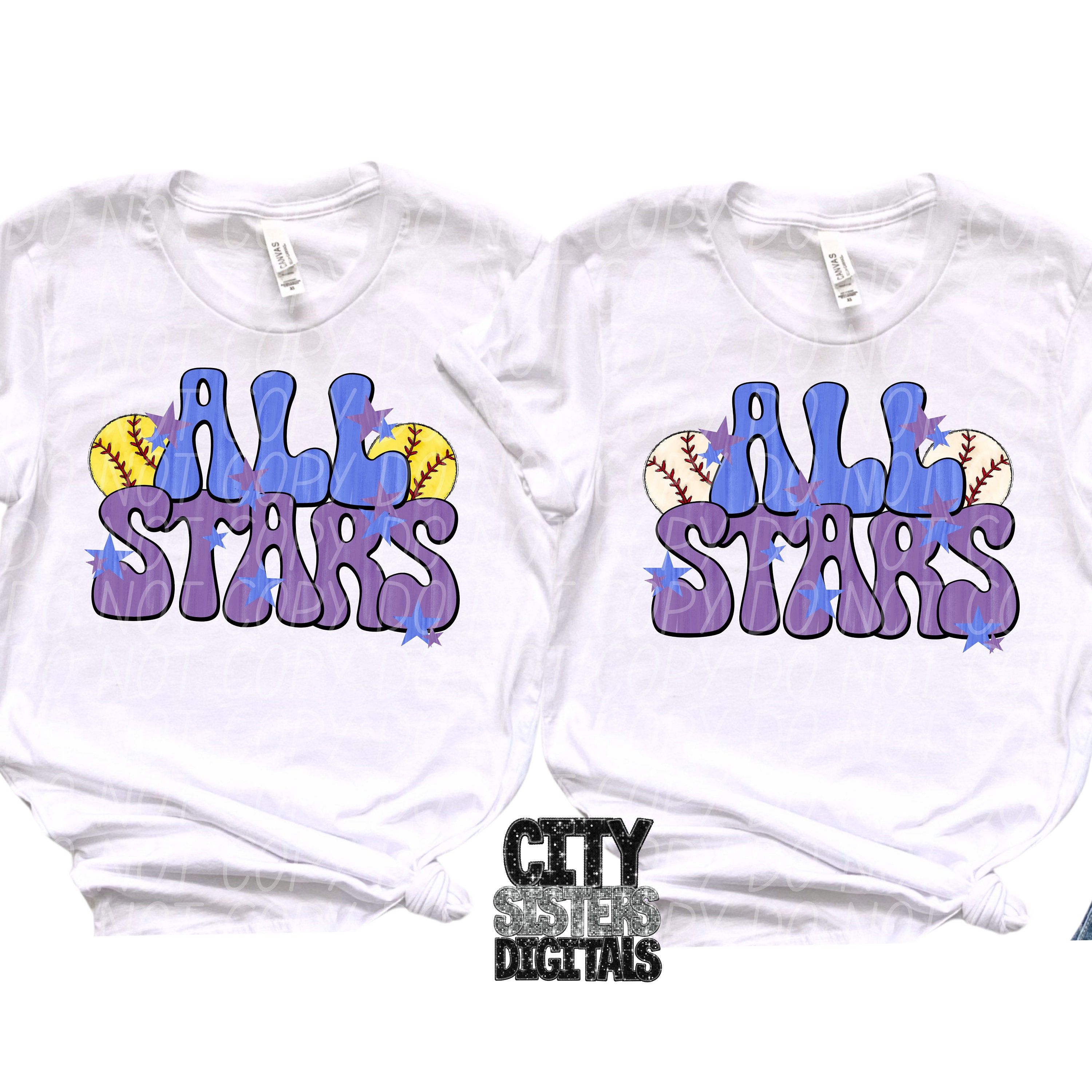 CUSTOM ALL STARS Png, All Stars Baseball Png, All Stars Softball Png ...