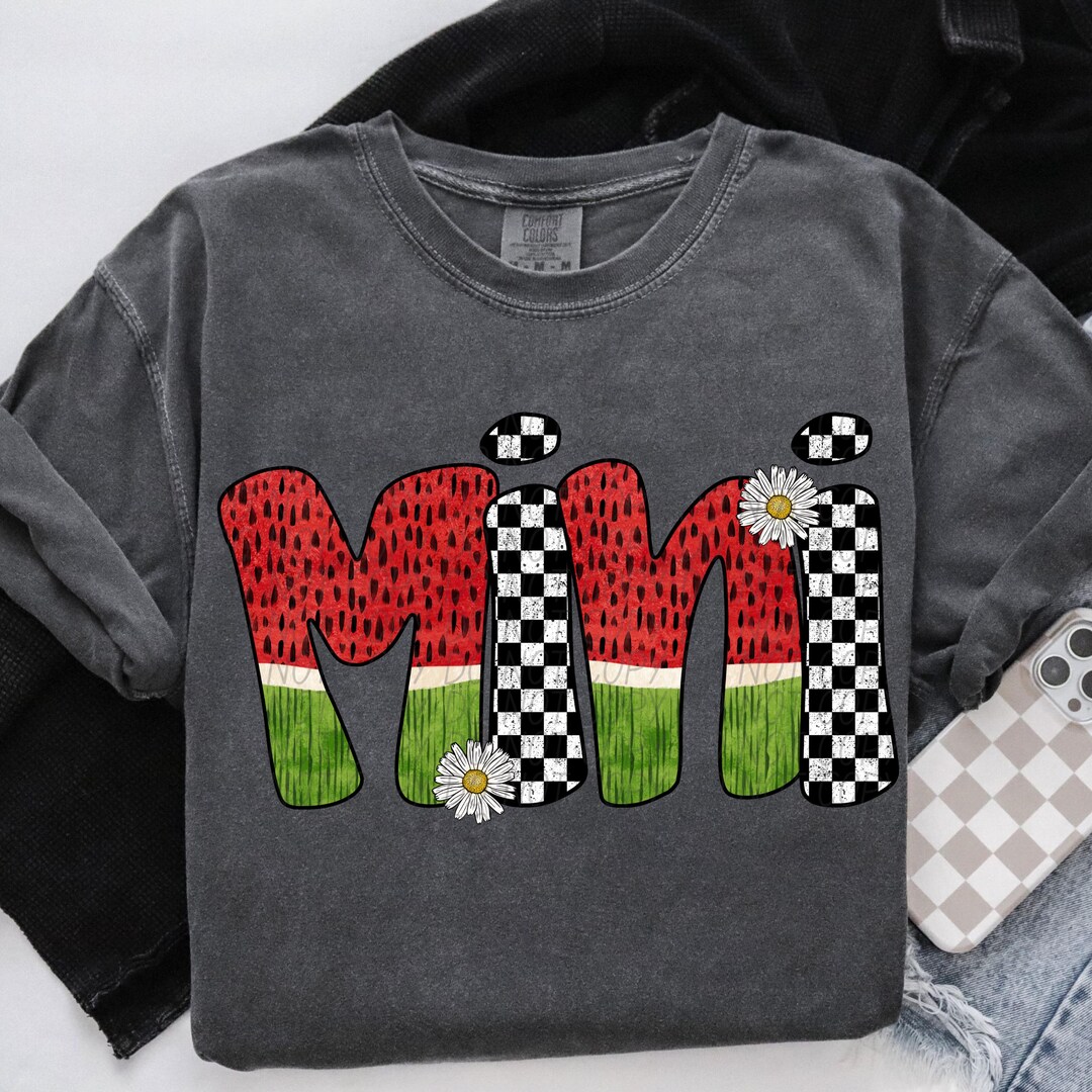MINI Png, Mini Watermelon Checkers Png, Mini Mothers Day Png, Mini ...