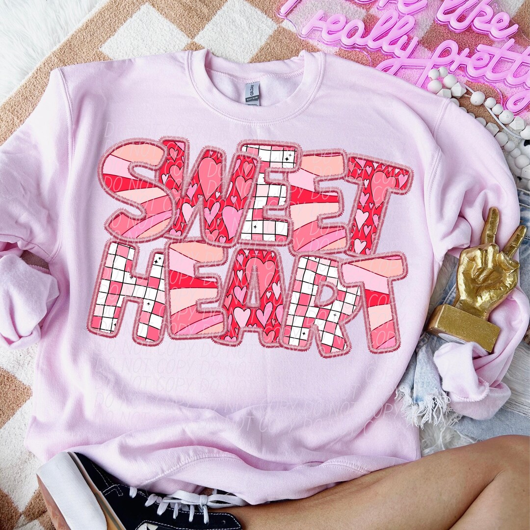 SWEETHEART Digital for Sublimation & Dtf, Valentines Day Png, Mama ...