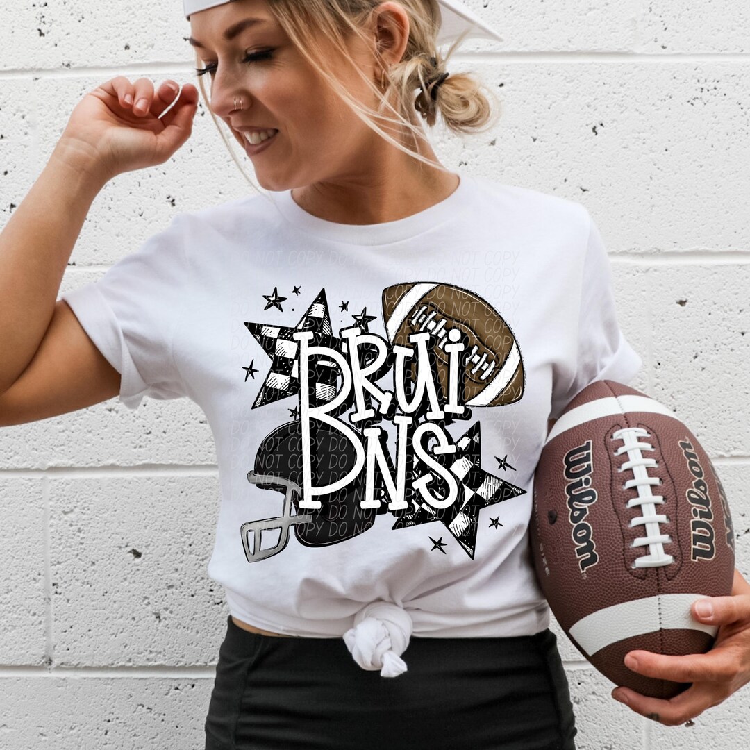 Bruins Football PNG: School Spirit Design (digital Download) - Etsy