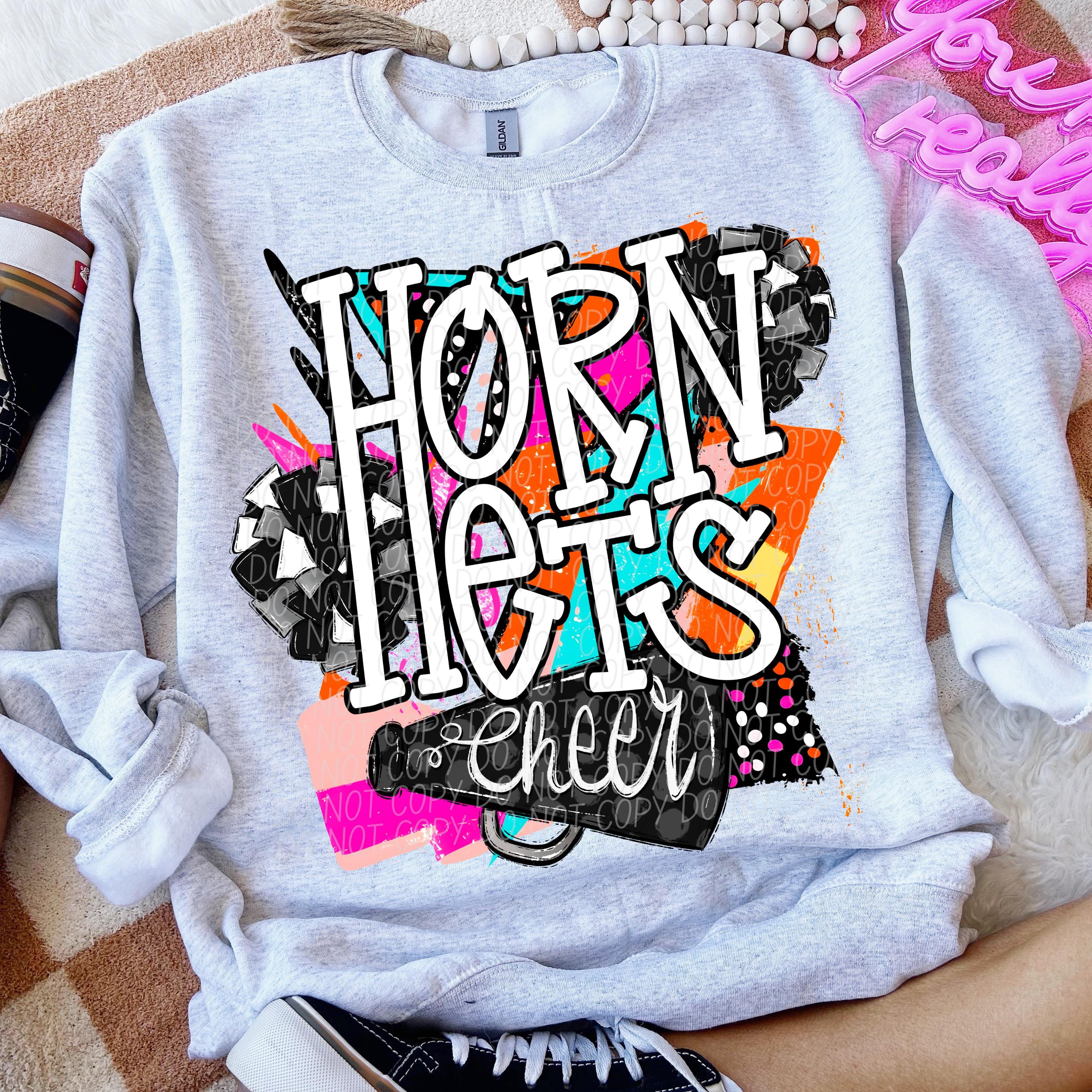 HORNETS CHEER Png, Hornets Cheer Digital for Sublimation & Dtf, Hornets ...