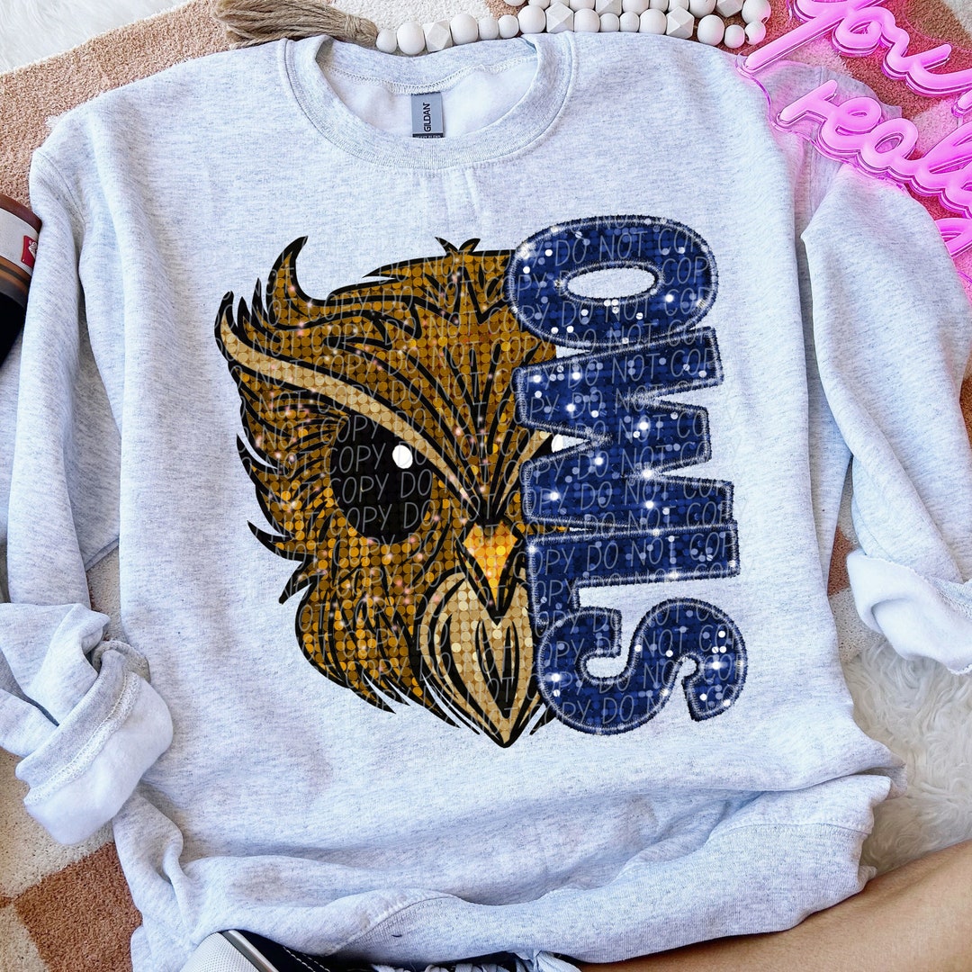OWLS Png, Faux Glitter Owls Png, Owls School Spirit Png, Owls Digital ...