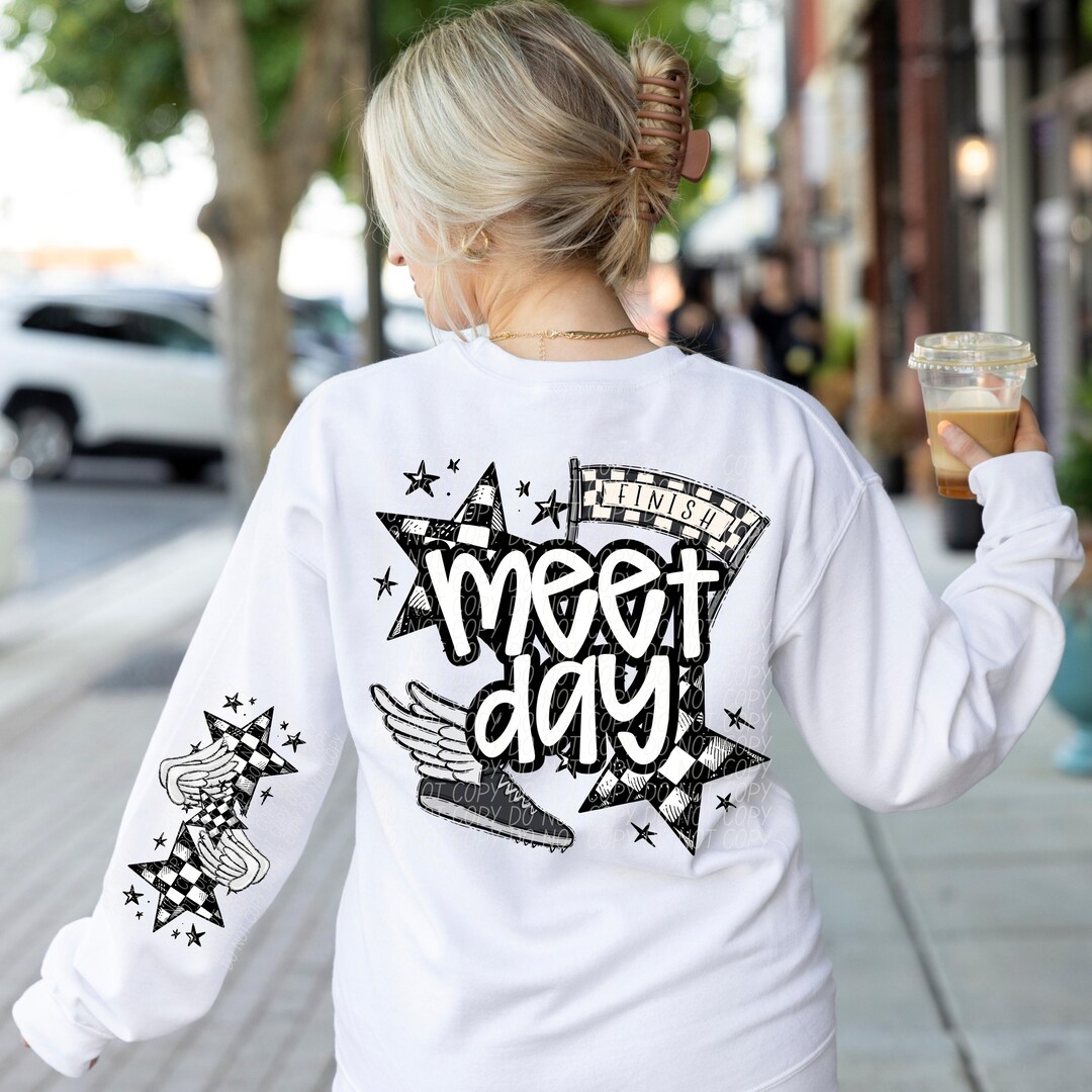TRACK MEET DAY Png, Track Sleeve Png, Track Digital for Sublimation ...