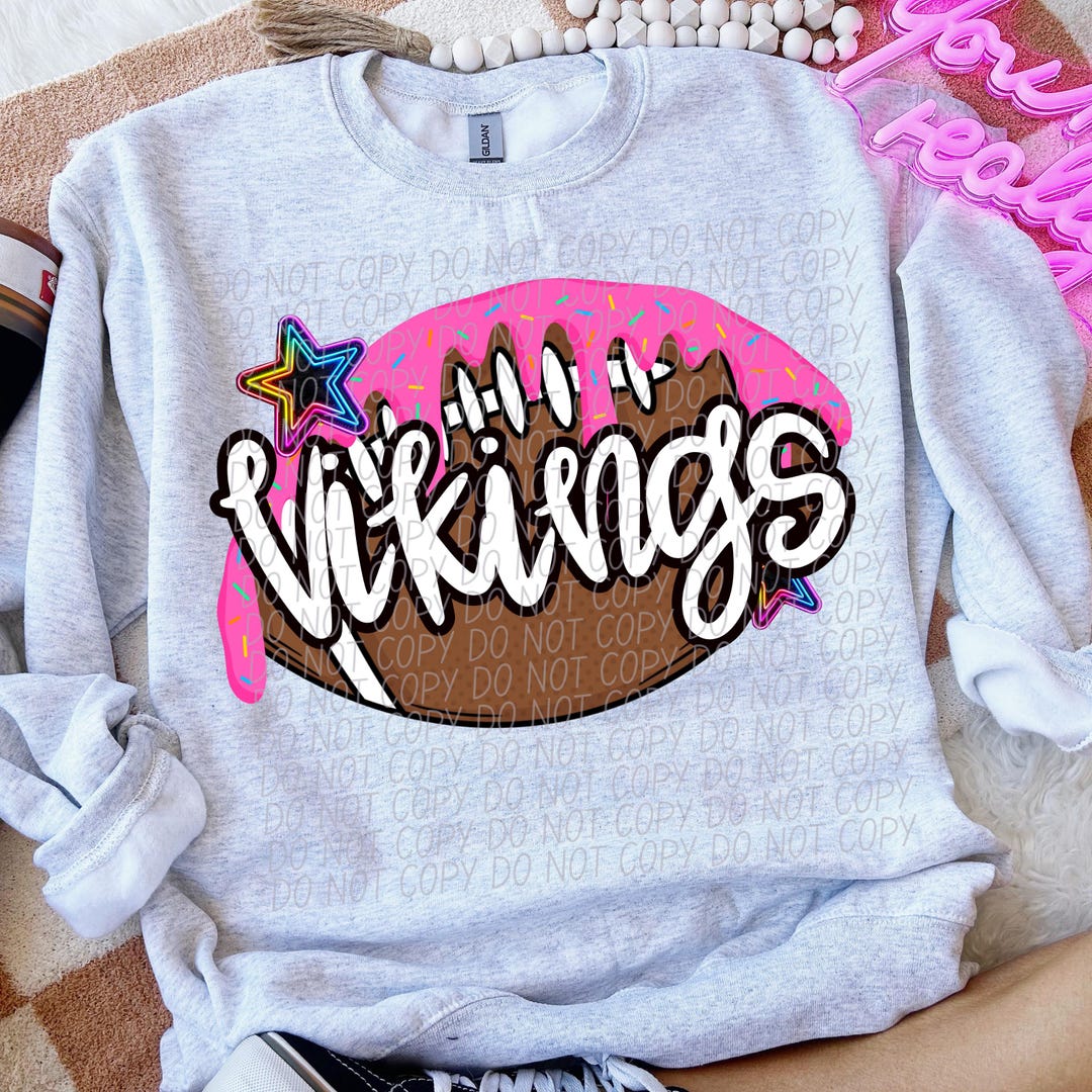 VIKINGS FOOTBALL Png, Vikings Football Ice Cream Digital for ...