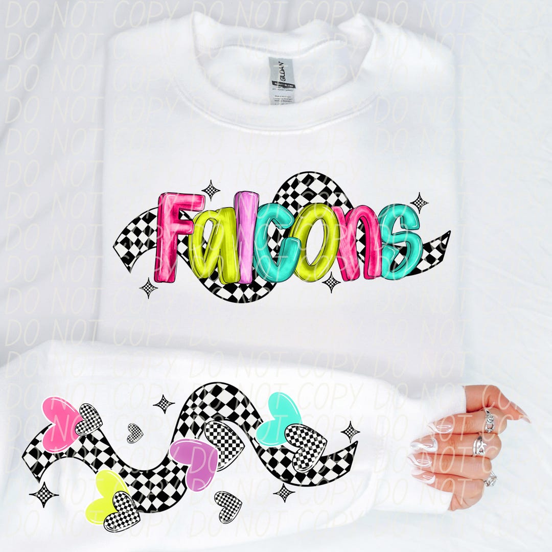 FALCONS Digital for Sublimation & Dtf Png, Falcons Valentines Day Png ...