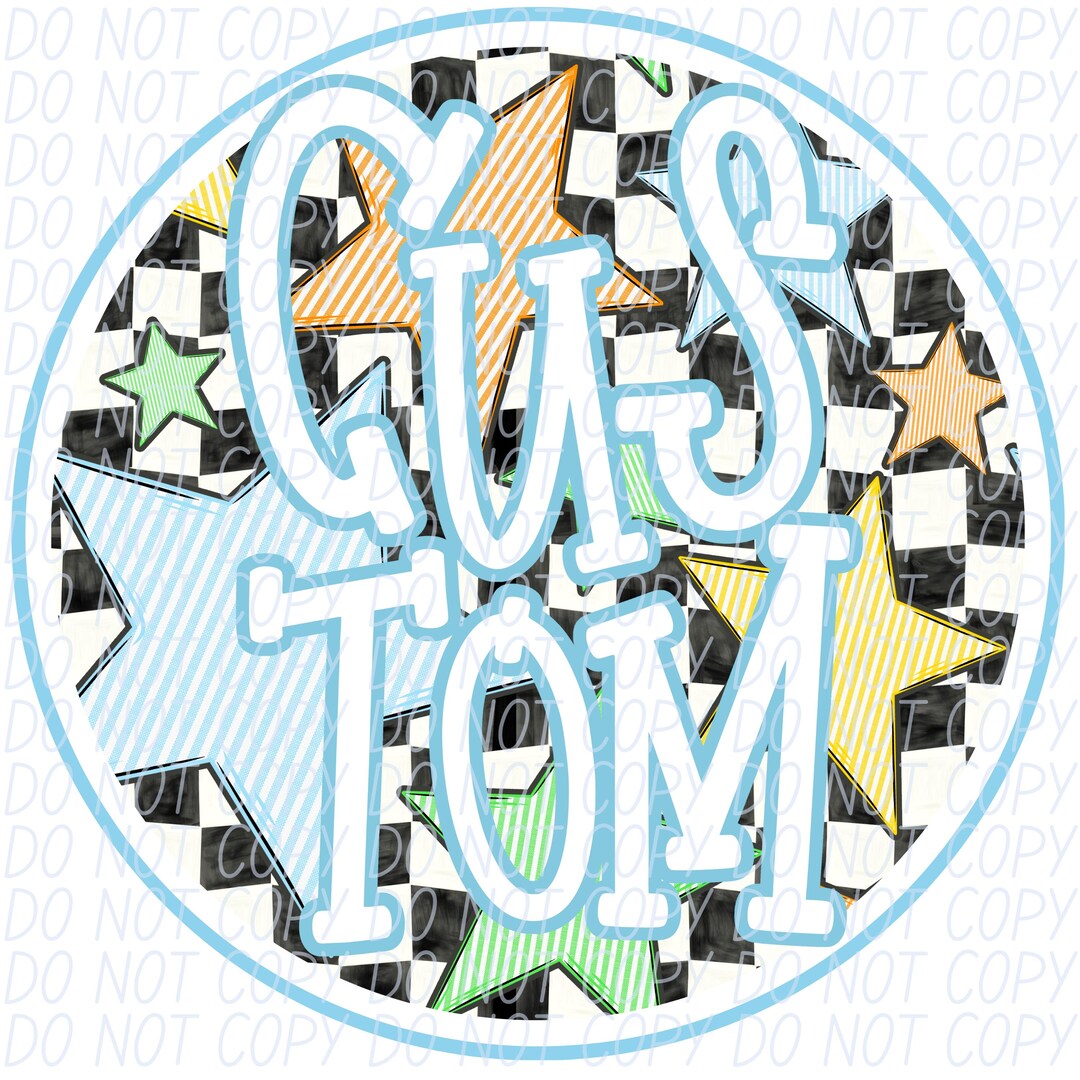 CUSTOM WORD Png, Custom School Spirit Png, Custom in This Design Png ...