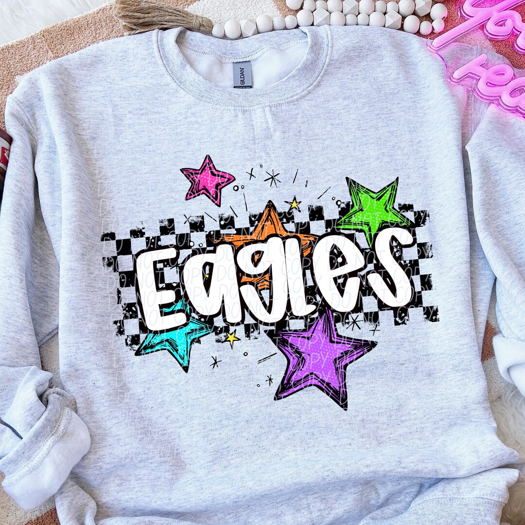 EAGLES Png, Eagles School Spirit Digital for Sublimation & Dtf, Eagles ...