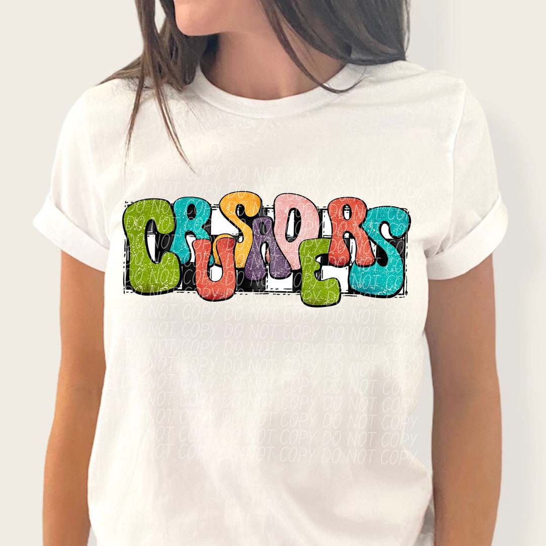 CRUSADERS Png, Retro Crusaders Png, Digital for Sublimation and Dtf ...