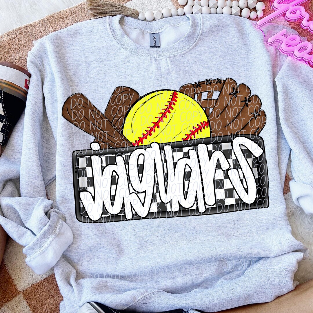 JAGUARS SOFTBALL Png, Jaguars Softball Digital for Sublimation & Dtf ...
