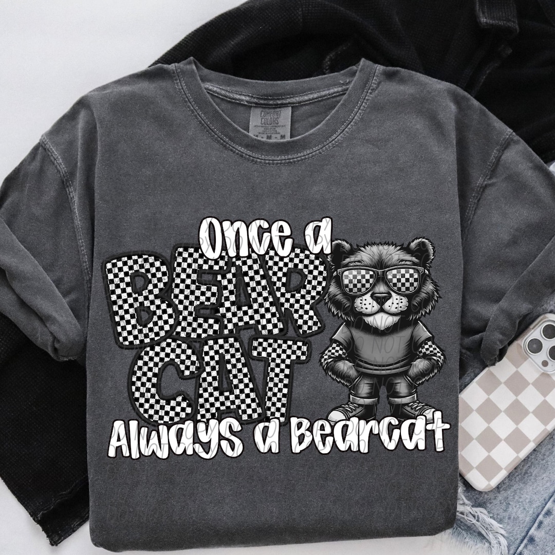 ONCE a BEARCAT ALWAYS a Bearcat Png, Class of 2025 Digital for ...