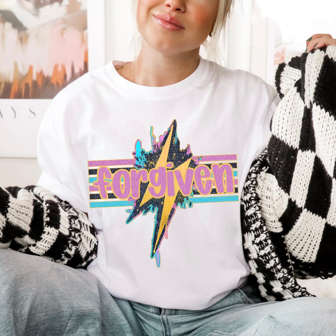FORGIVEN Png, Forgiven Digital for Sublimation & Dtf, Christian Png ...