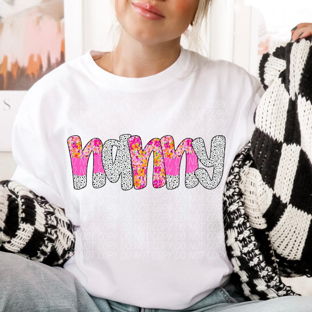 NANNY Png, Nanny Mothers Day Png, Nanny Digital for Sublimation & Dtf ...