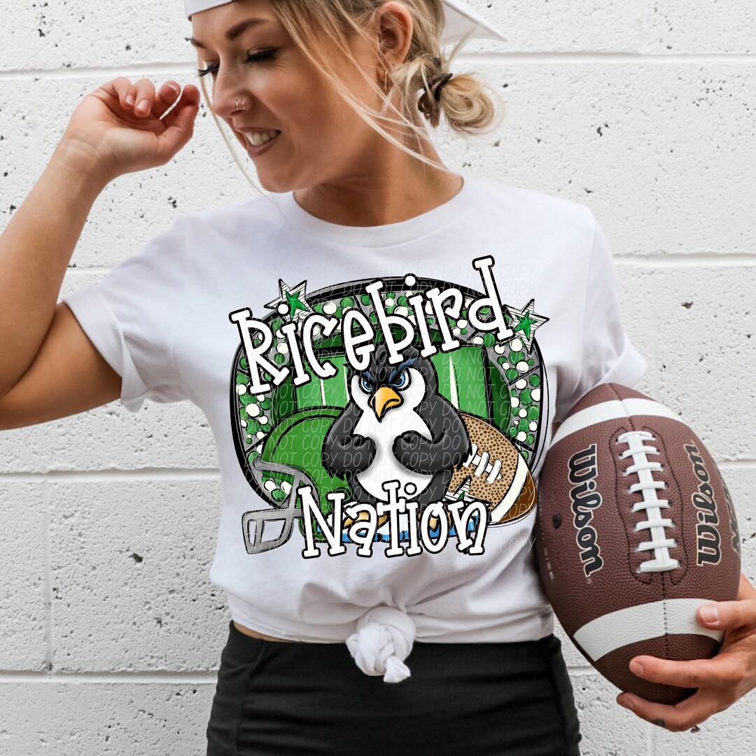 RICEBIRDS FOOTBALL Png, Ricebirds Football Digital for Sublimation ...