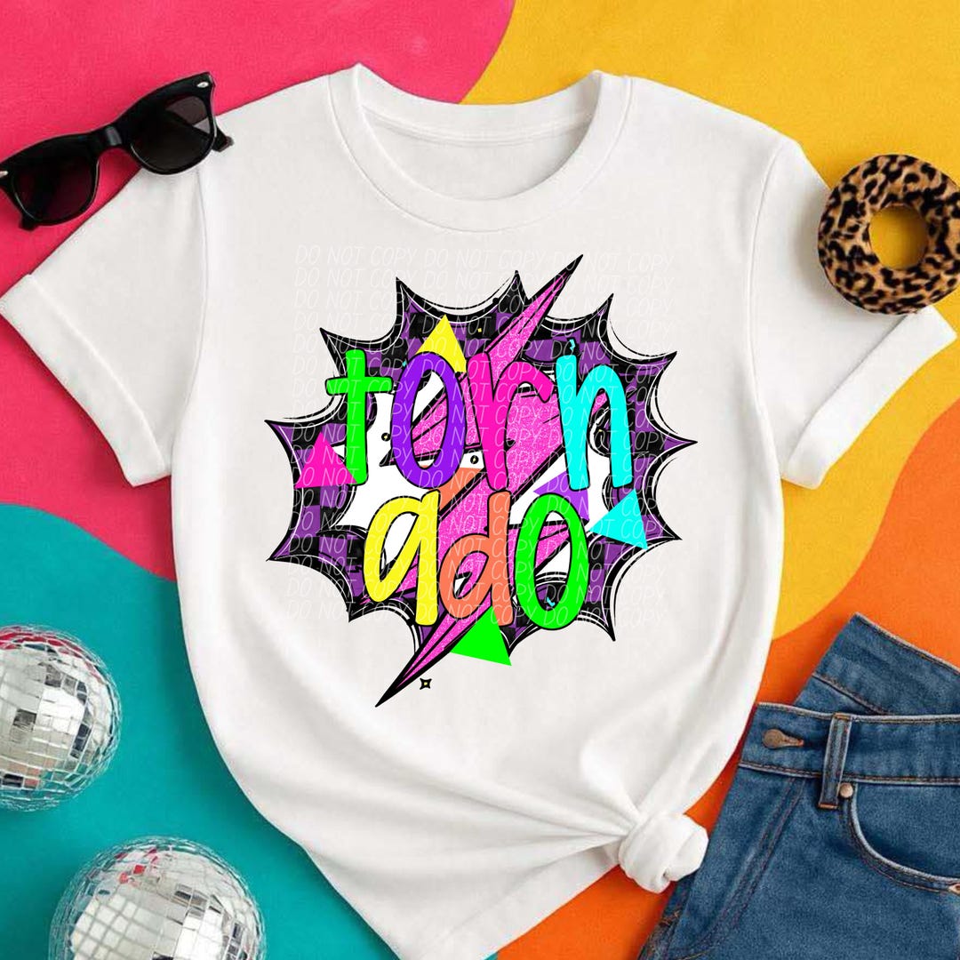 TORNADOES Png, Tornadoes Digital for Sublimation & Dtf, Bright School ...