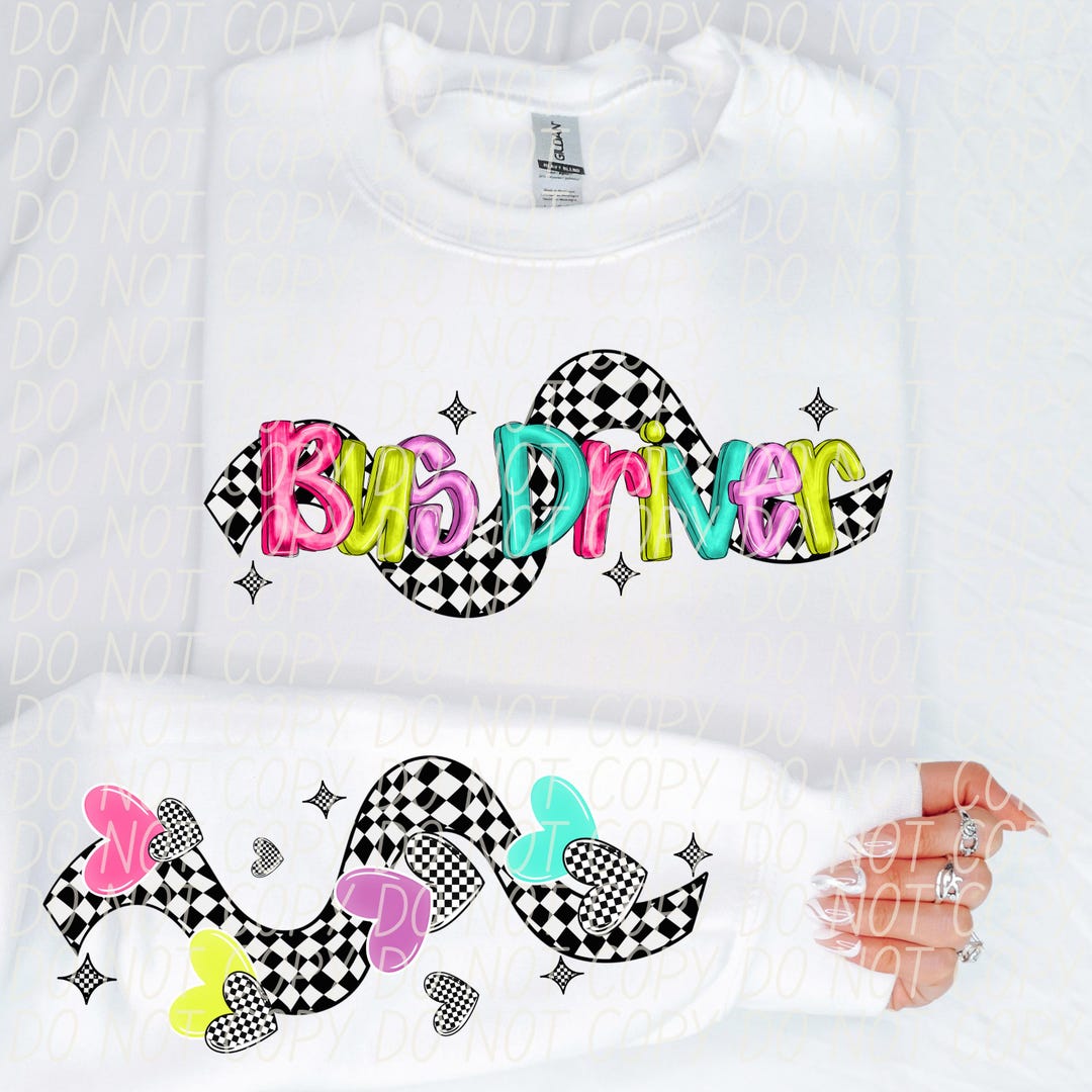 BUS DRIVER Png, Bus Driver Checker Png, Bus Driver Digital for ...