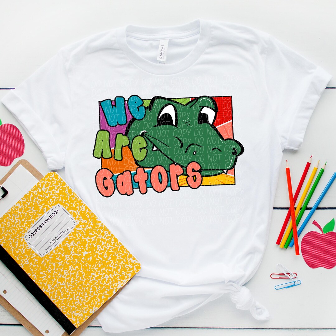 GATORS Png, We Are Gators Png, Gators Digital for Sublimation & Dtf ...