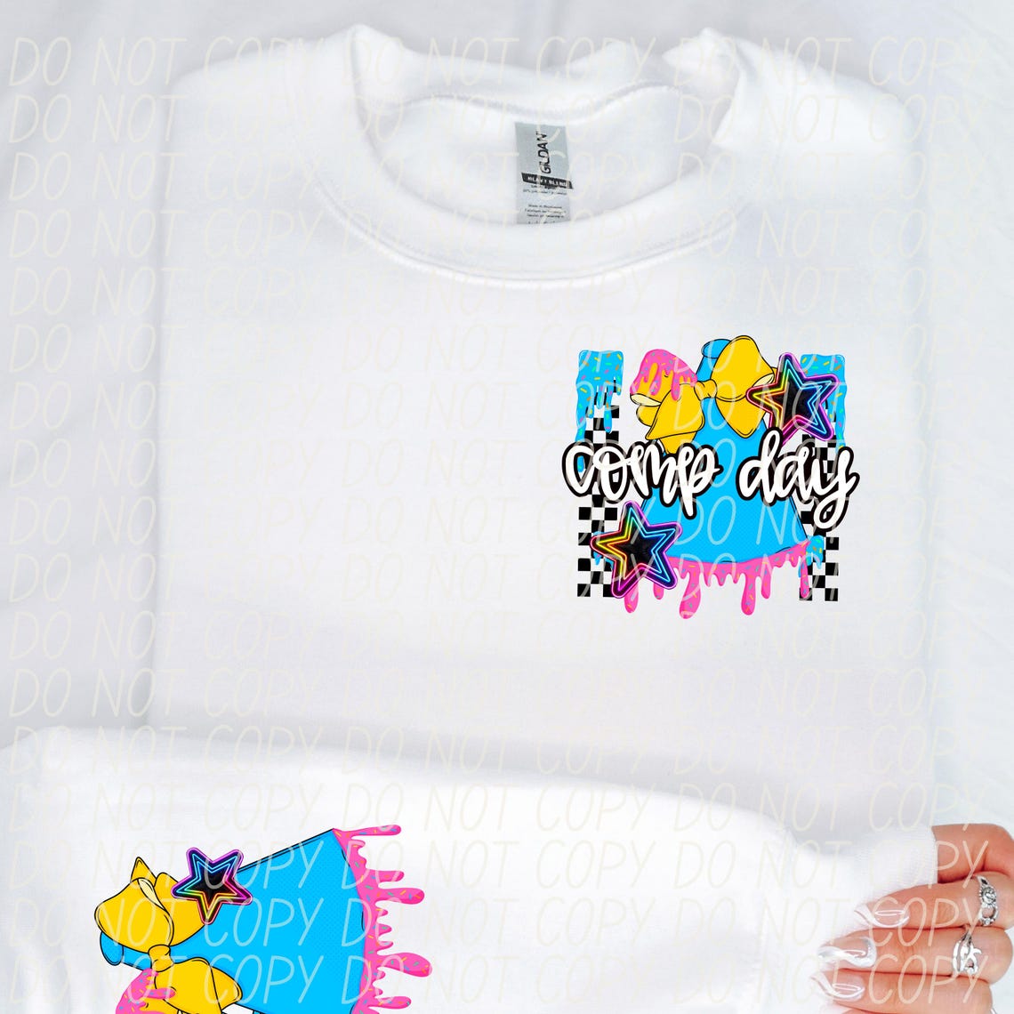 CHEER COMP DAY Png, Cheer Sleeve Png, Cheer Digital for Sublimation ...