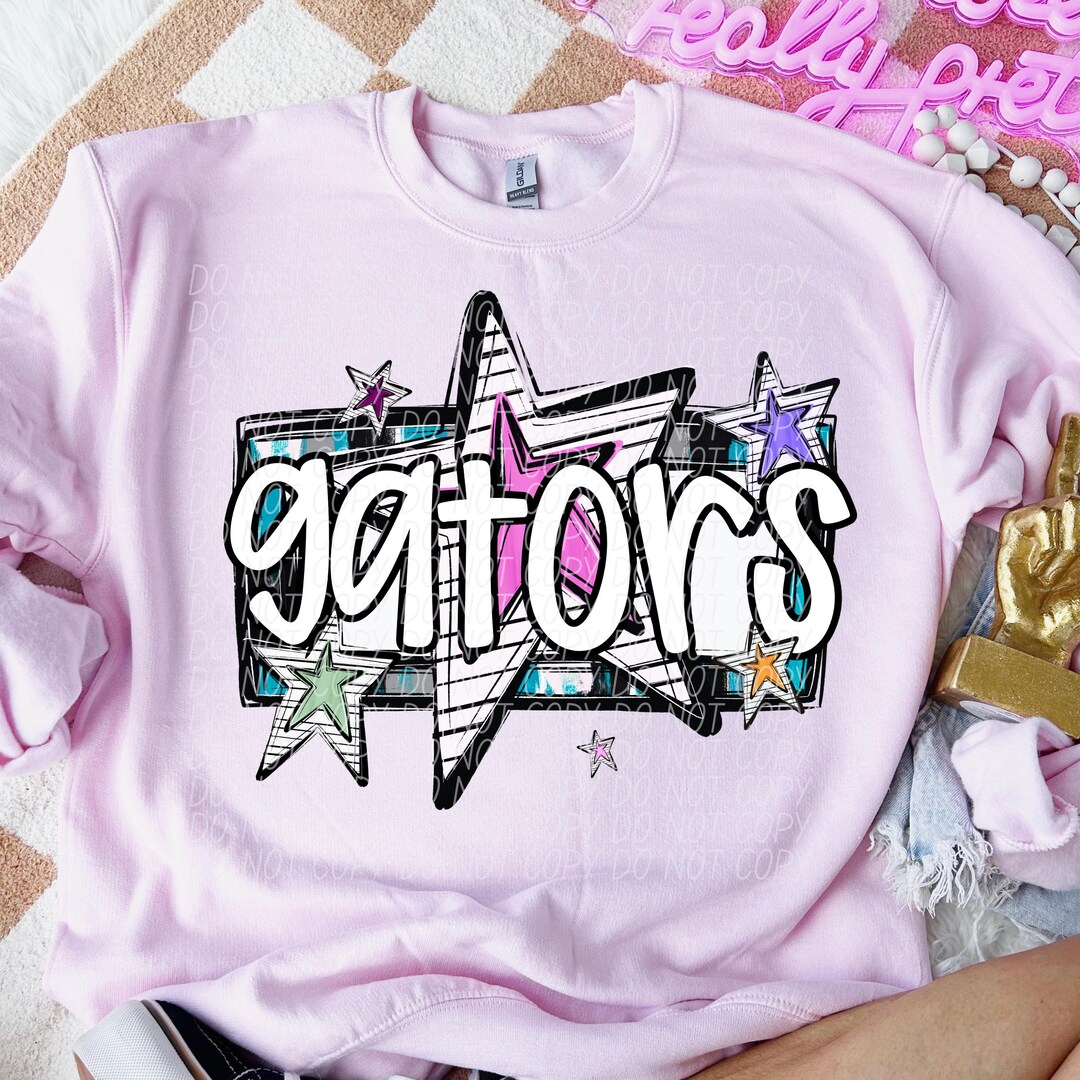 GATORS Png, Gators Digital for Sublimation & Dtf, Bright Stars School ...