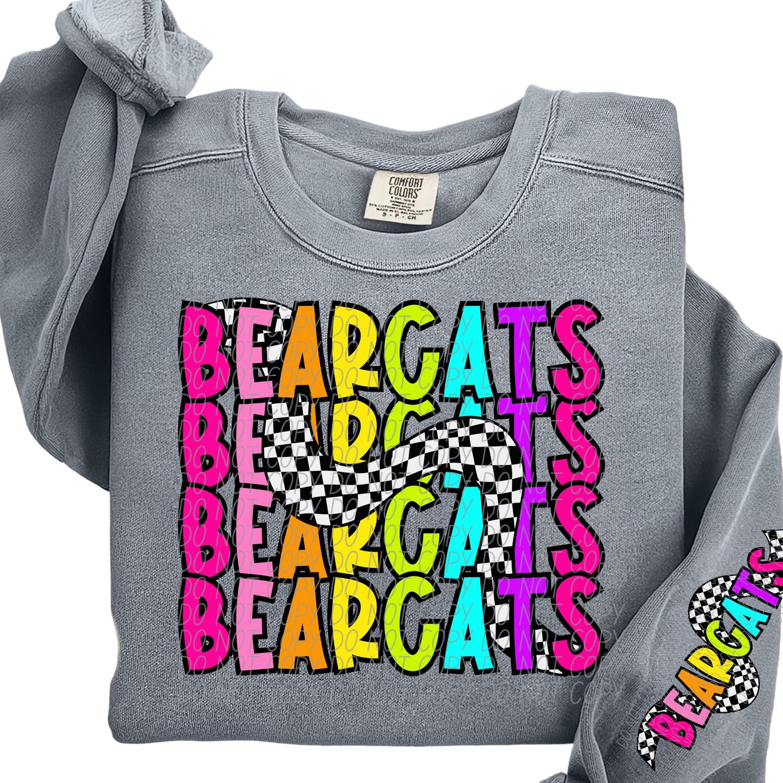 BEARCATS Png, Bearcats Digital With Sleeve Png, Bright School Spirit ...