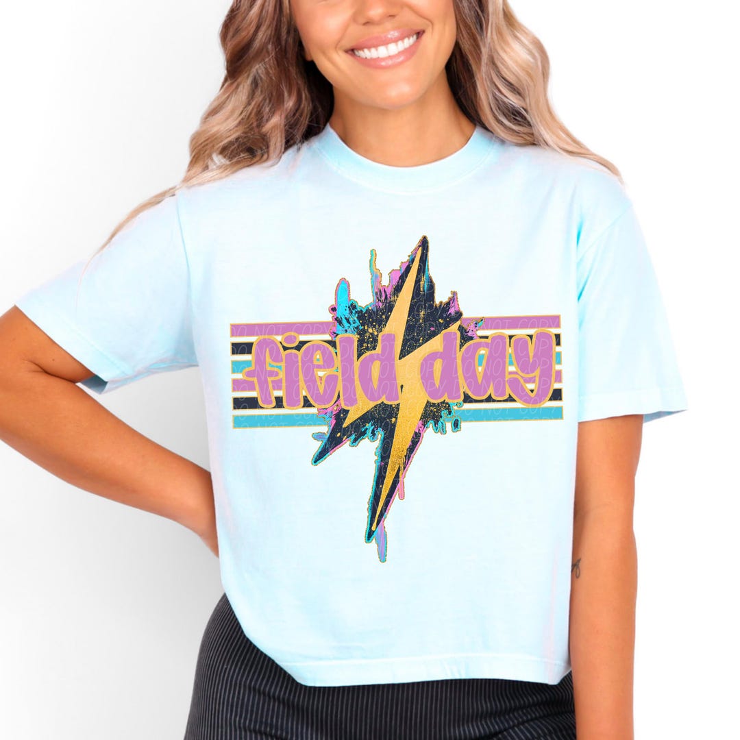 FIELD DAY Png, Field Day Digital for Sublimation & Dtf, End of School ...